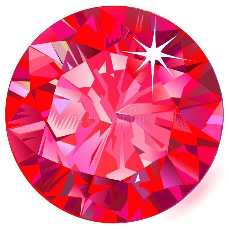 Ruby Side View Stock Illustrations – 203 Ruby Side View Stock ...