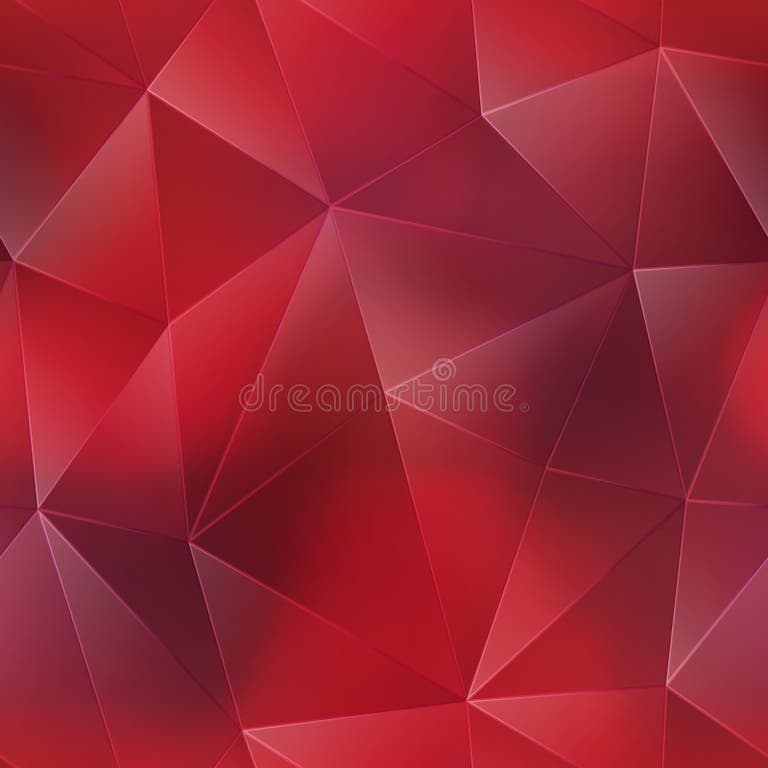 Ruby Triangle Seamless Pattern Stock Vector - Illustration of beauty ...