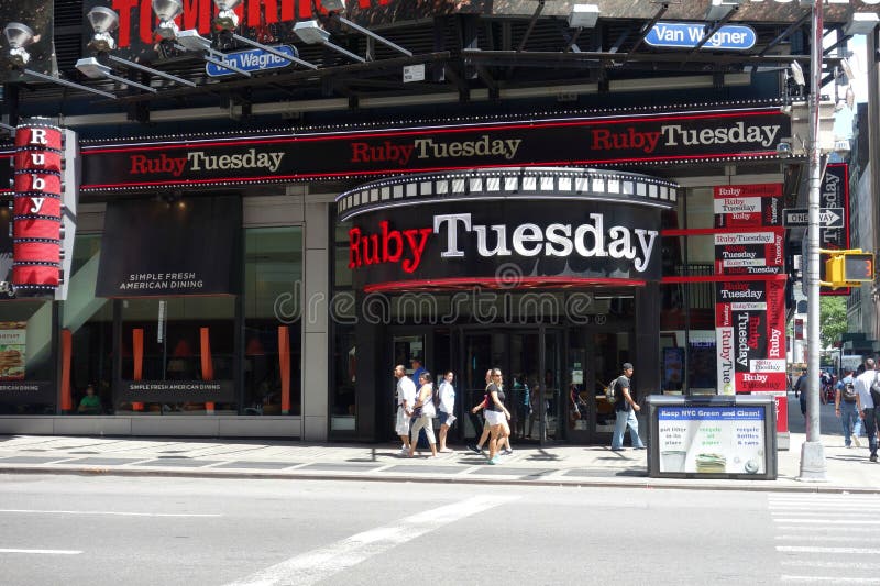 Ruby Tuesday image stock éditorial. Image du nourriture - 41363989