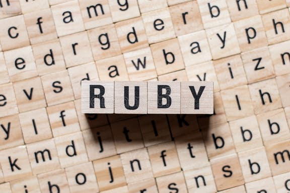 Ruby word concept stock photo. Image of engine, master - 143183544