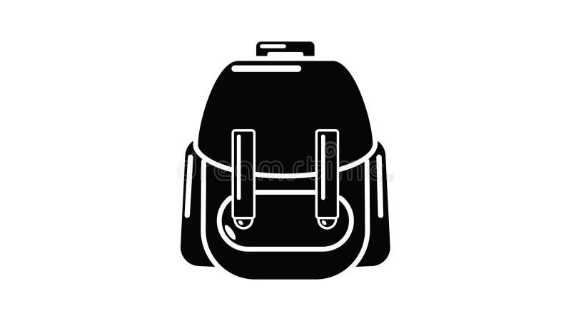 Rucksack icon animation stock video. Video of animation - 217183843