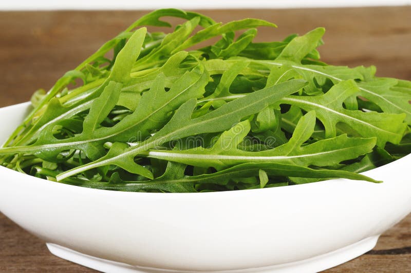 Rucola fresh salad stock image. Image of food, salad - 45891179