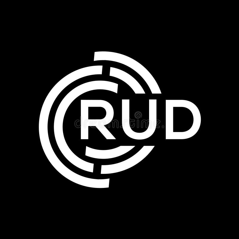 RUD Letter Logo Design. RUD Monogram Initials Letter Logo Concept Stock ...