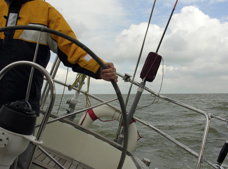 Rudder stock image. Image of ocean, ship, rigging, steering - 130851