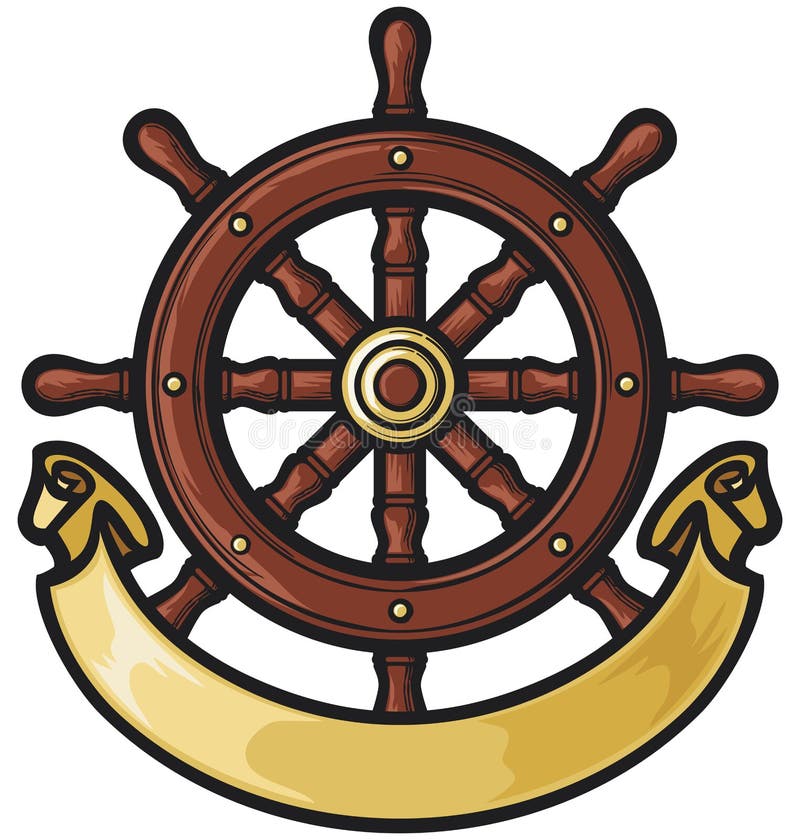 Anchor and rudder stock illustration. Illustration of trawler - 32944196