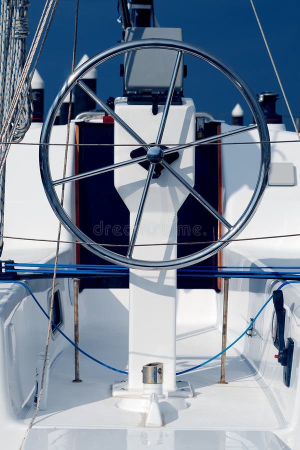Rudder, boat, vertical stock photo. Image of interior - 46533324