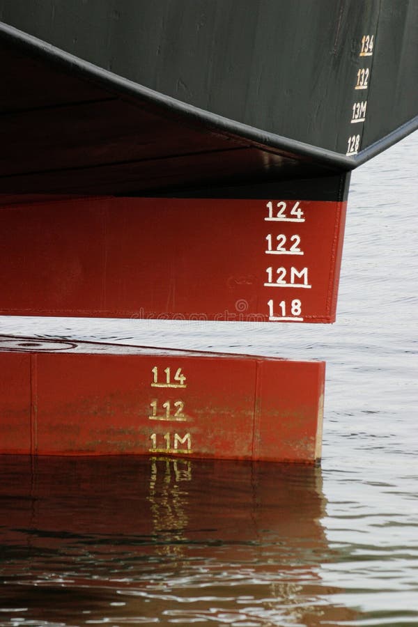 Freighter Rudder stock photo. Image of mode, boat, industrial - 2548574