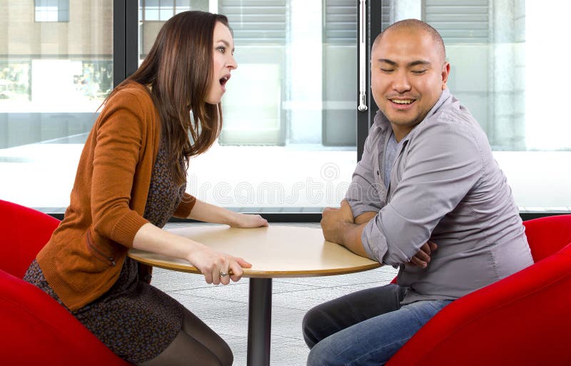 Rude Date stock image. Image of fail, boyfriend, cute - 39904983