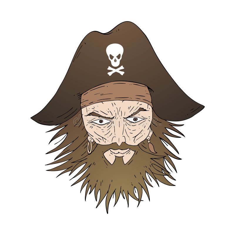 Pirate Face Stock Illustrations – 7,378 Pirate Face Stock Illustrations ...