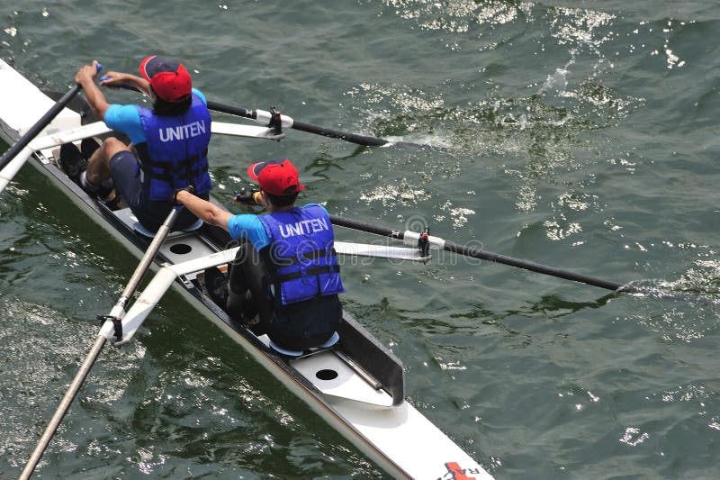 Rudersport-Teamwork redaktionelles bild. Bild von rudern - 6023135