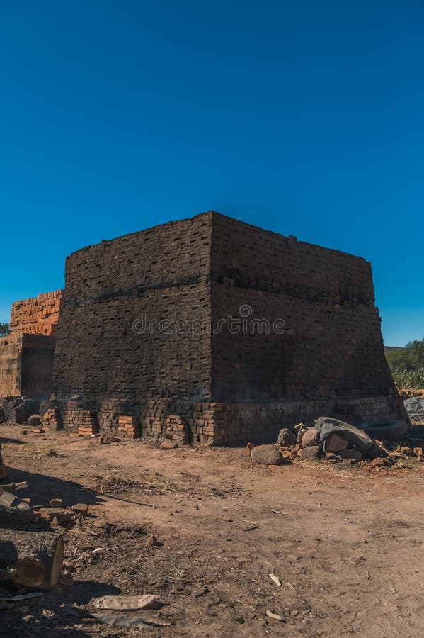 Rudimentary Construction Techniques Stock Photo - Image of aged ...