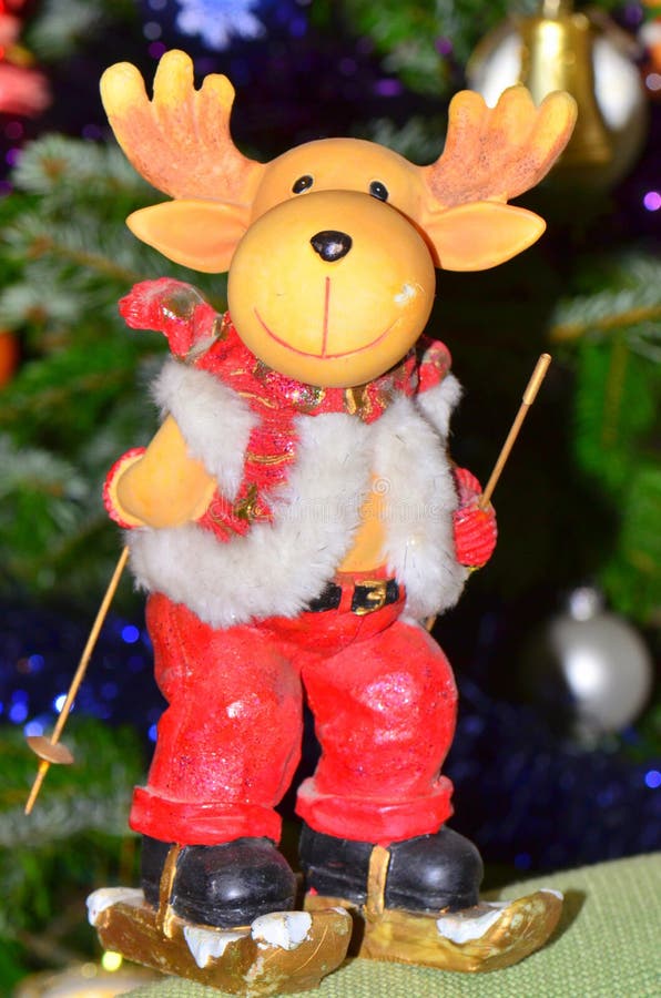 Rudolf el reno foto de archivo. Imagen de globo, adorne - 22564570