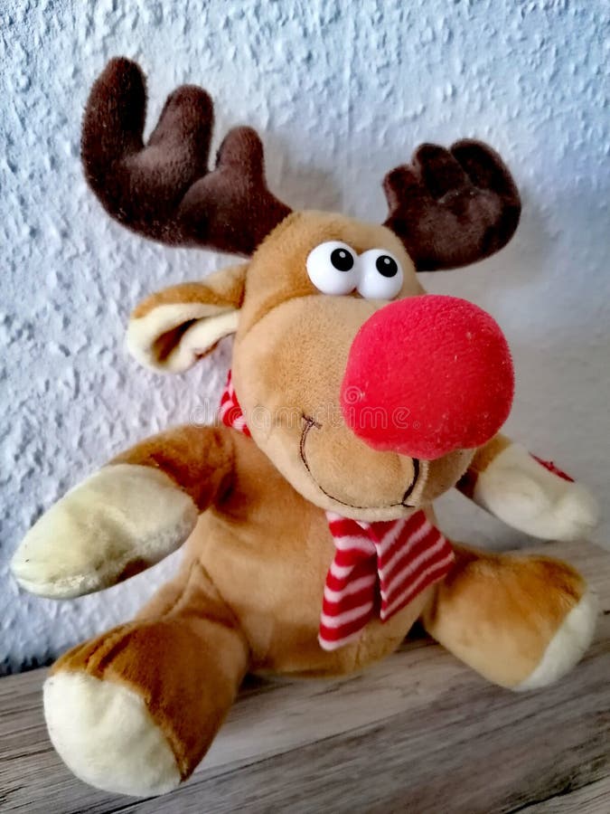 Rudolf with Red Nose Toy Chrismas Editorial Image - Image of rudolf ...