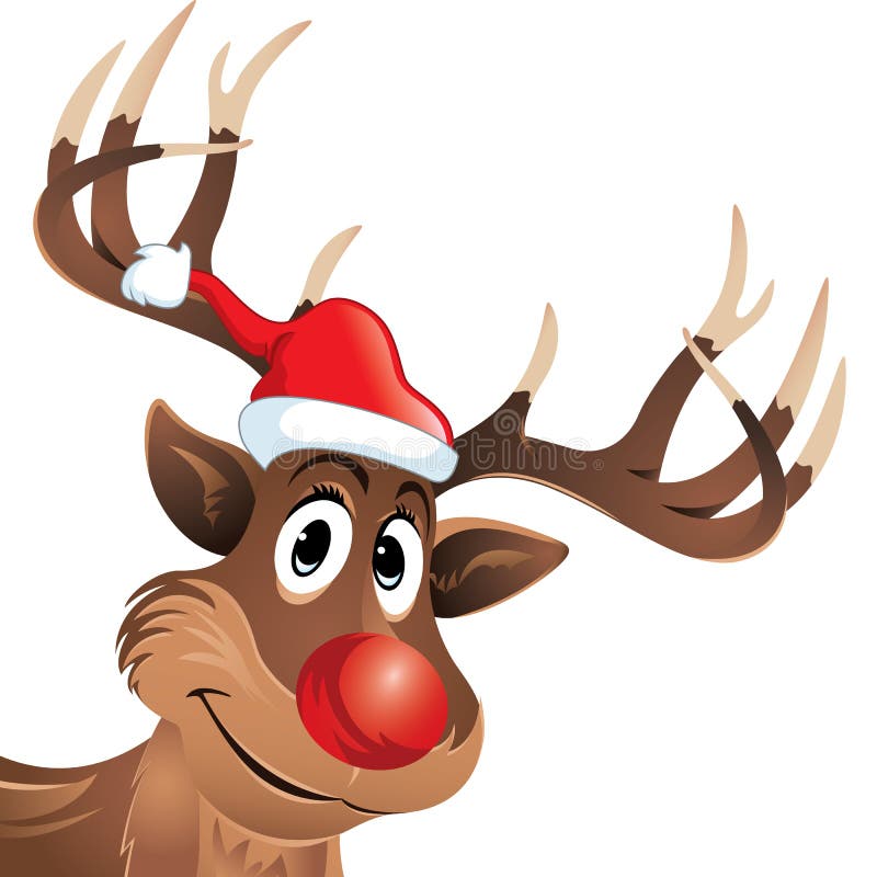 Rudolf Reindeer Portrait