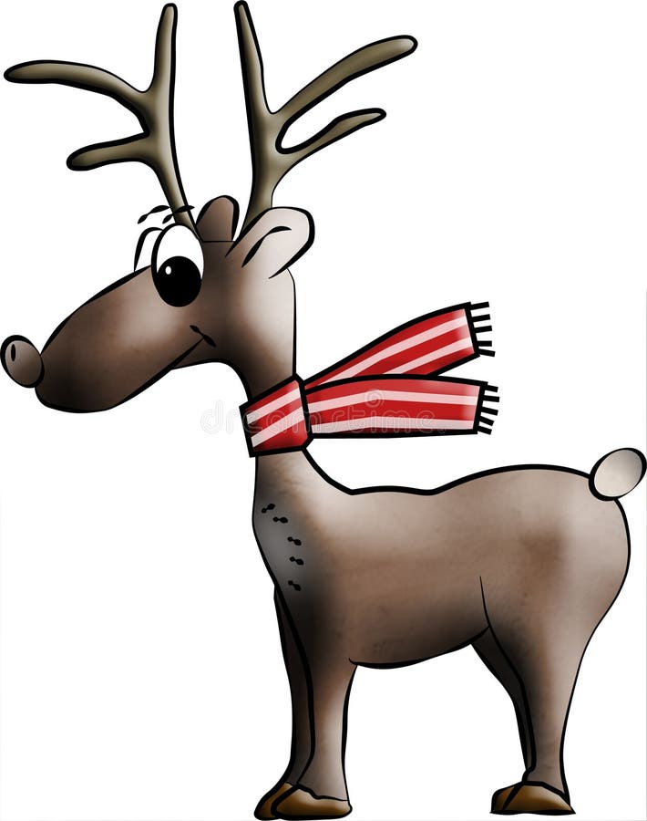 Rudolph Outline Stock Illustrations – 245 Rudolph Outline Stock ...