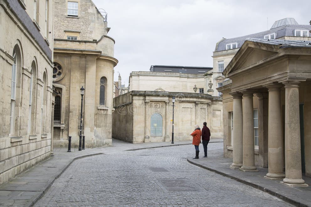 Rue De Bath Chaud, Bath, Angleterre Photographie éditorial - Image du ...