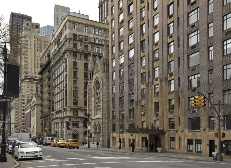 Rue De New York Central Park Occidental, Manhattan Image stock - Image ...