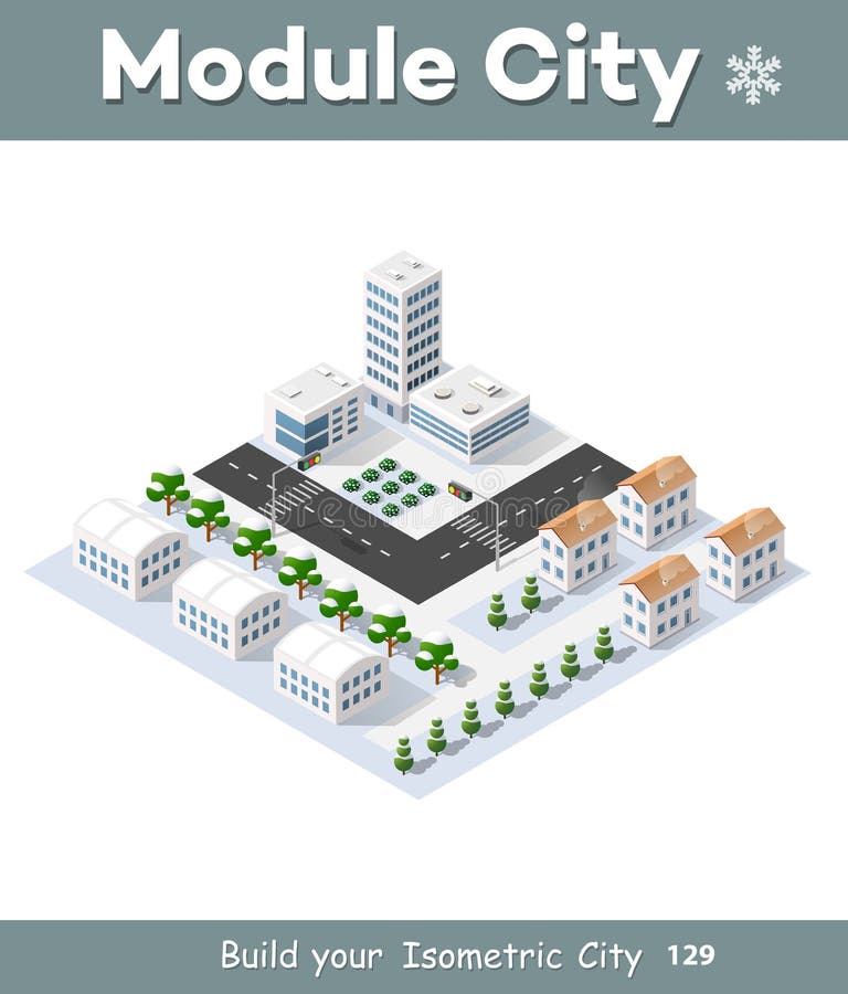 Rue De Ville De Paysage Urbain Illustration de Vecteur - Illustration ...