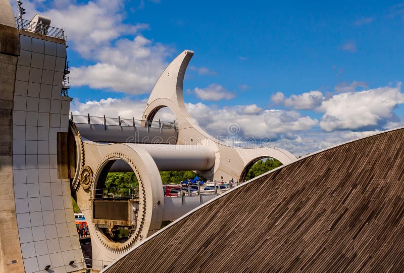 Rueda de Falkirk imagen de archivo editorial. Imagen de falkirk - 72939464