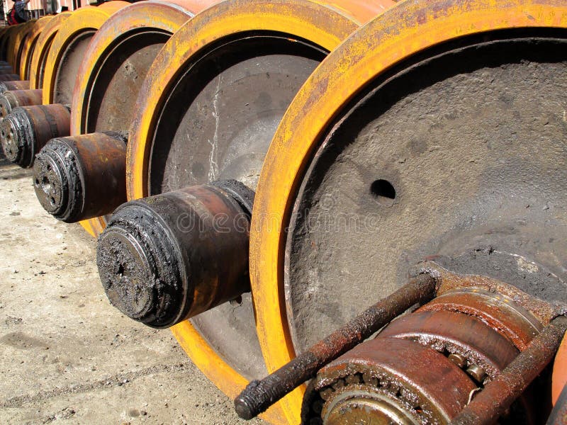 Rueda del material rodante foto de archivo. Imagen de pistas - 26827198