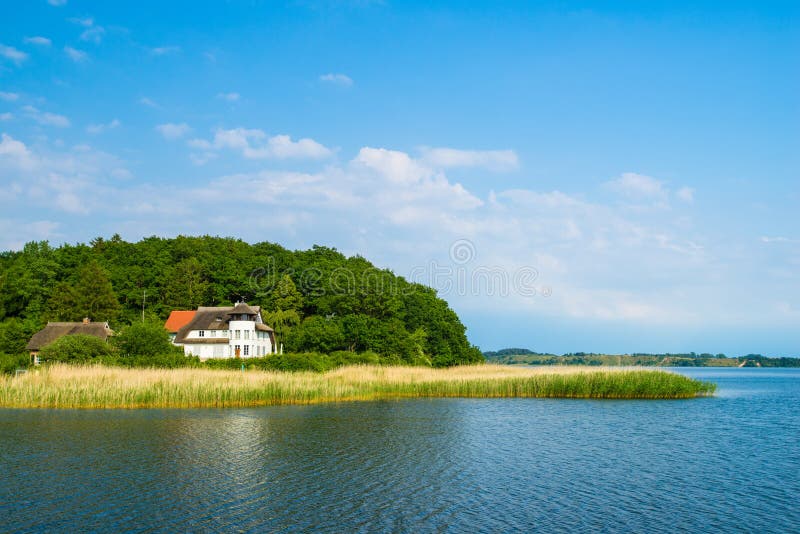 Ruegen Island in Germany stock photo. Image of seedorf - 70197116