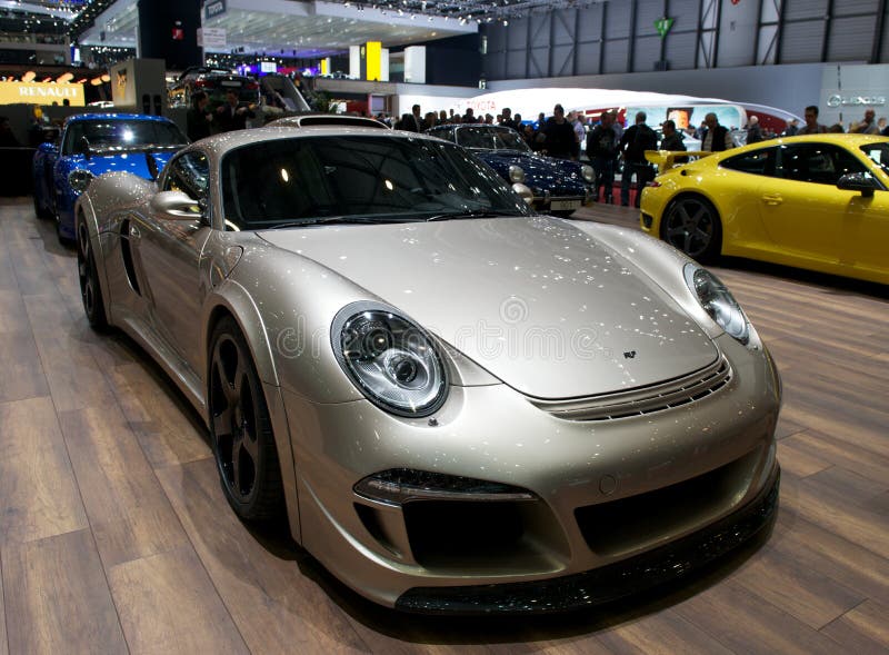 Ruf CTR3 Clubsport 2014 editorial stock photo. Image of exclusive ...