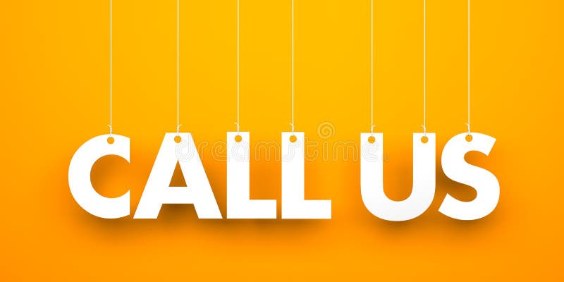 Rufen Sie Uns - Hintergrund an Stock Abbildung - Illustration von ...