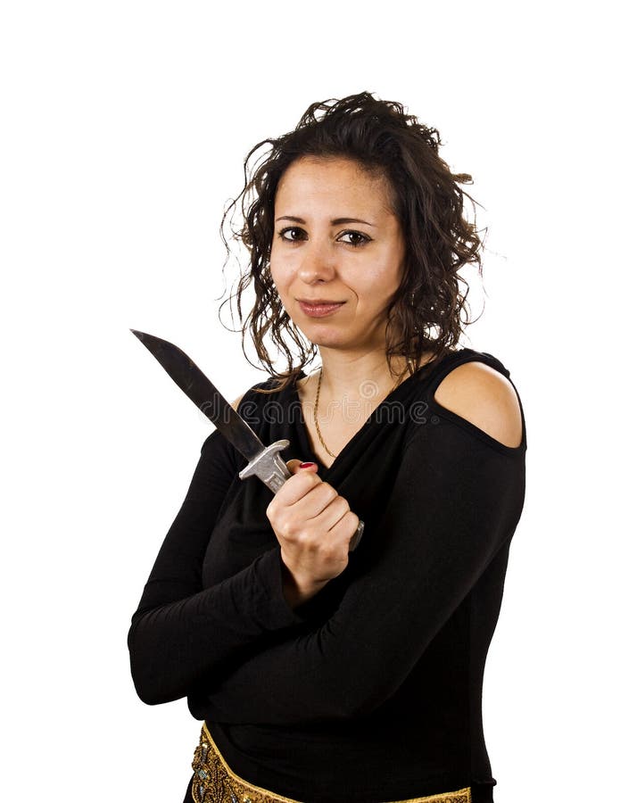 Ruffled Hair Young Crazy Woman Stock Image - Image of long, front: 53567013