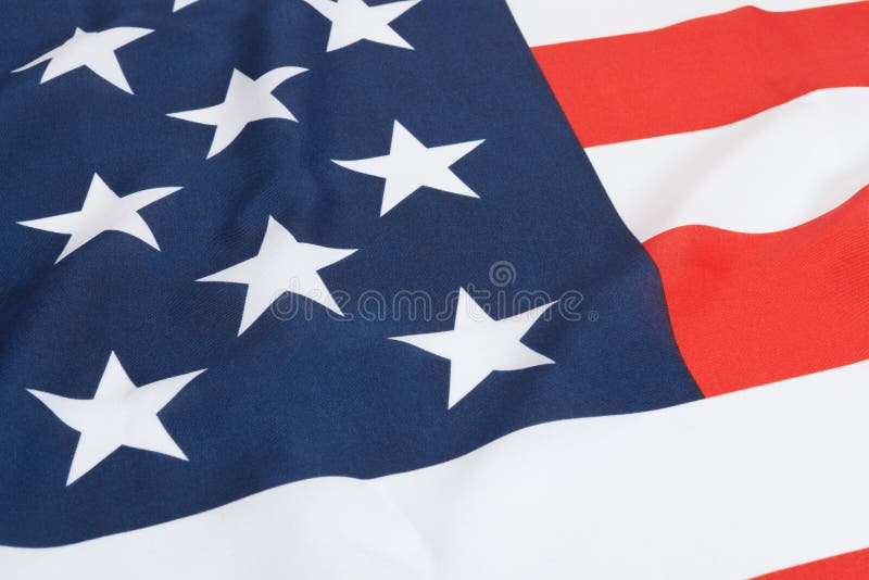 Ruffled National Flags - United States Stock Image - Image of nation ...