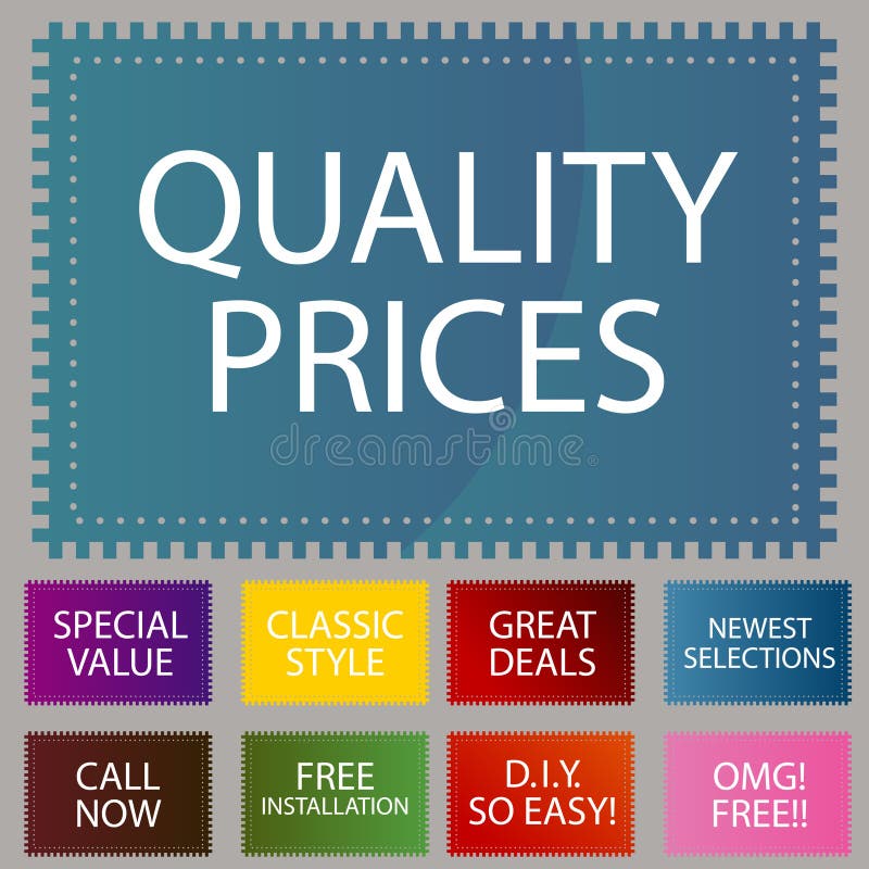 Rug Shaped Label Stickers stock vector. Illustration of design - 16840761