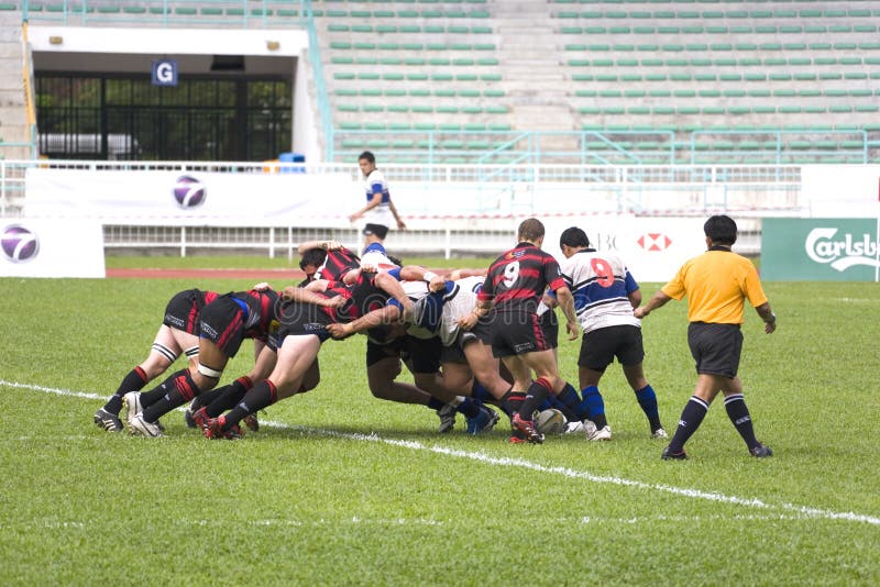 Rugby Action 1st Teams High Schools Editorial Stock Photo - Image of ...