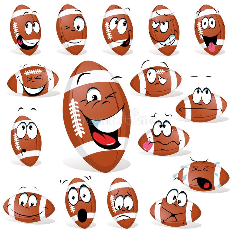 Rugby Ball Cartoon Happy Stock Illustrations – 1,735 Rugby Ball Cartoon ...
