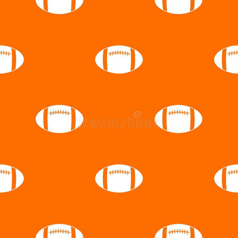 Rugby Ball Pattern Seamless Stock Vector - Illustration of geometric ...