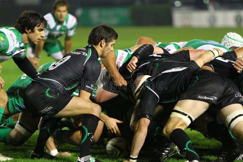 Rugby Celtic League; Benetton Vs Connacht Editorial Photography - Image ...
