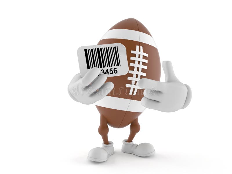 Football Barcode Stock Illustrations – 269 Football Barcode Stock ...