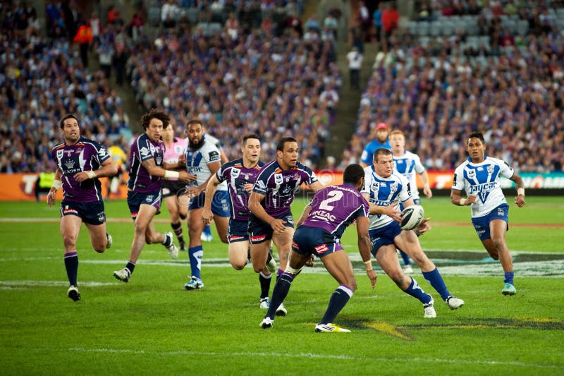 Rugby game editorial photo. Image of tackle, australia - 26901671