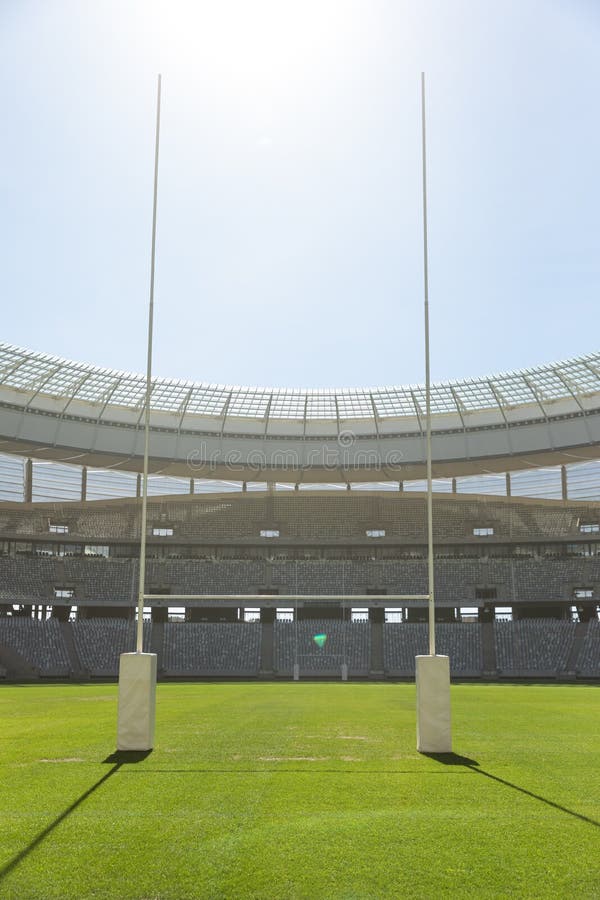 Empty rugby pitch stock image. Image of world, sport - 59777635