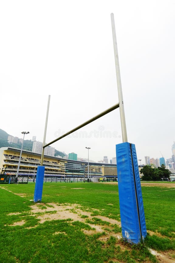 Rugby goalpost stock photo. Image of bowl, goalposts - 14554180