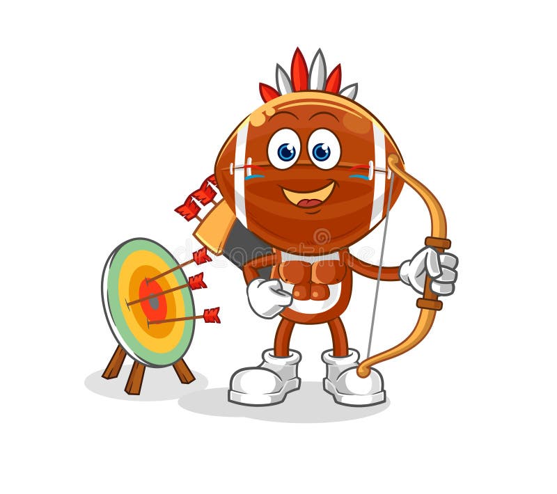 Head of Native American Indian Warrior with Crossed Tomahawk Mascot ...