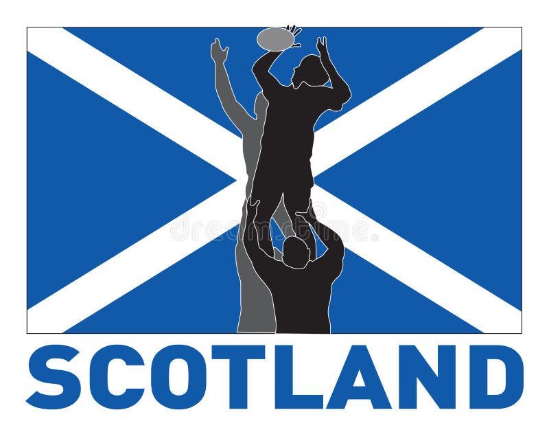 Scotland Flag, United Kingdom, Vector Illustration Stock Vector ...