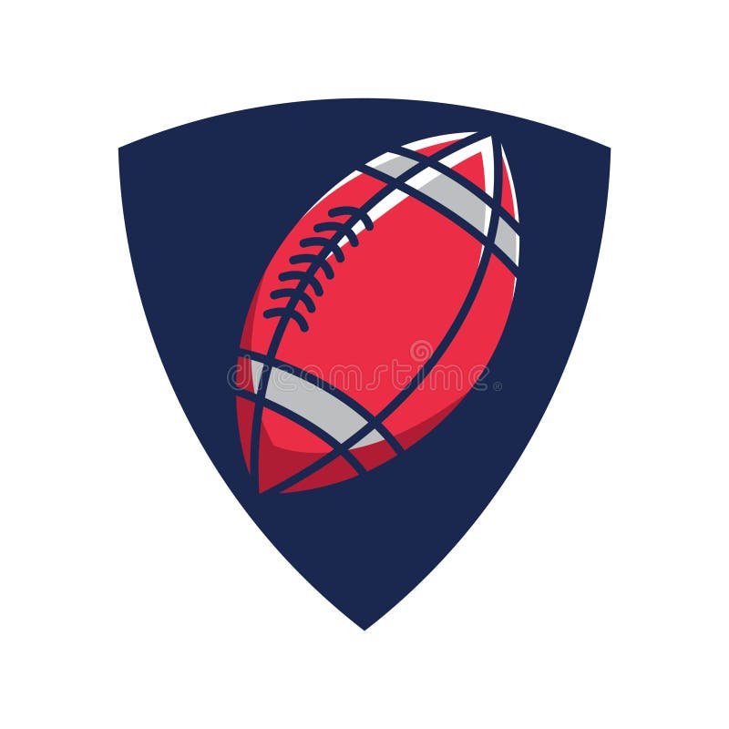 Rugby Logo, American Logo Sport Stock Vector - Illustration of delivery ...