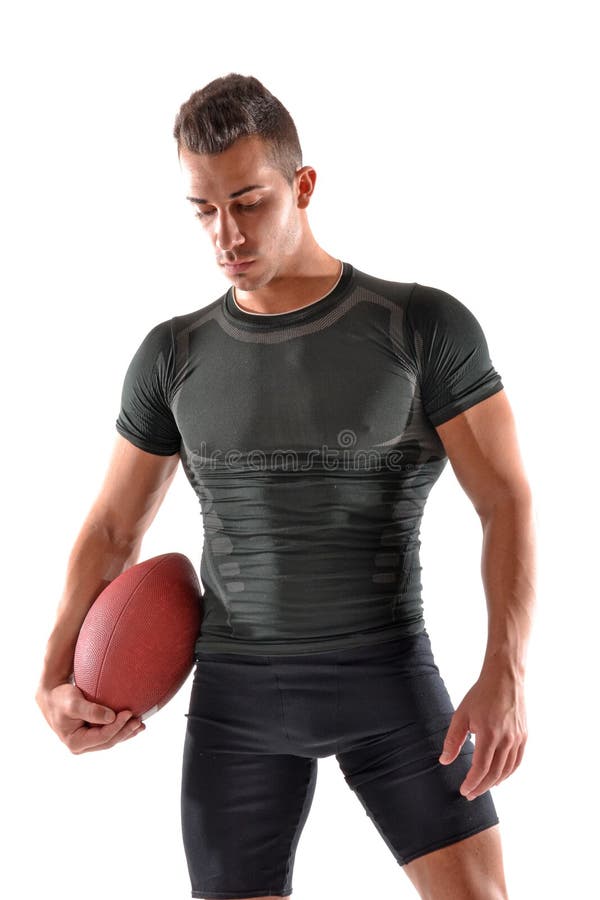 Rugby man. stock image. Image of professional, uniform - 43662599