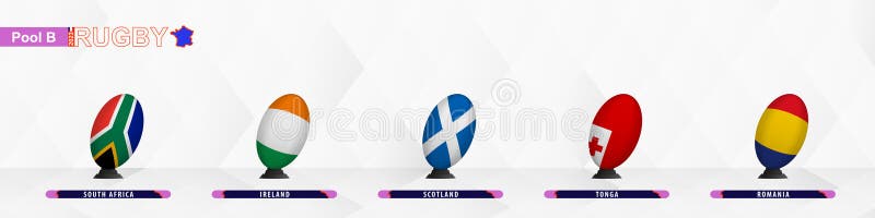 Rugby World Cup 2023 Flags Stock Illustrations – 30 Rugby World Cup ...