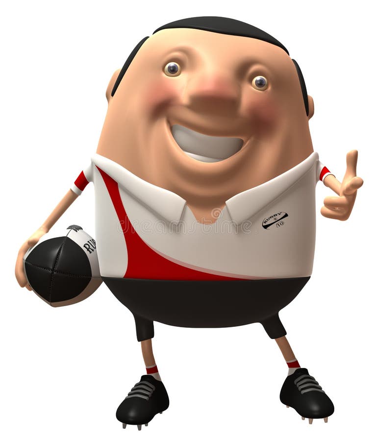 3D Cartoon Bowling Pin Giving a Thumbs Up Stock Illustration ...