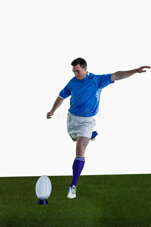 Rugby Player Doing Drop Kick Stock Photos - Free & Royalty-Free Stock ...