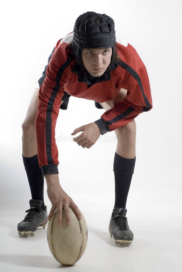 Rugby Player Relaxing - Vertical Stock Image - Image of rugby, boredom ...