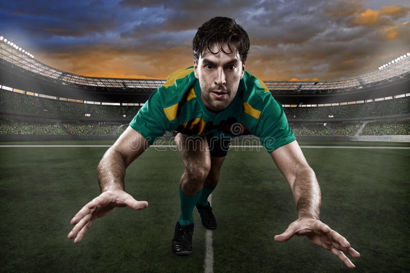 Rugby player stock photo. Image of adult, exercise, play - 35922362