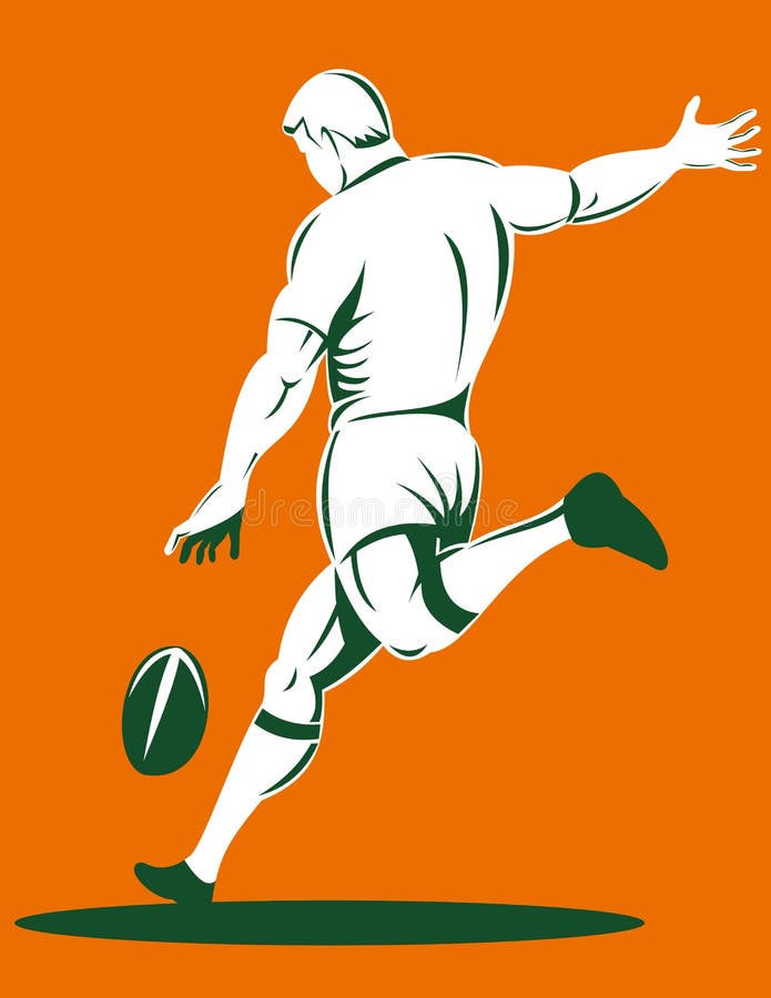Rugby lineout stock vector. Illustration of line, rugby - 2763982