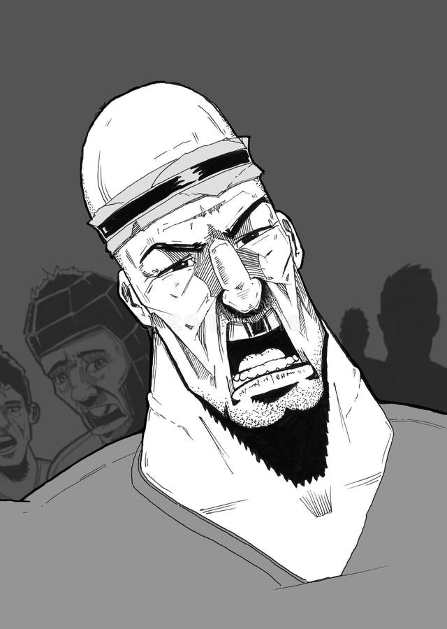 Rugby Player in Lineout stock illustration. Illustration of rugby ...