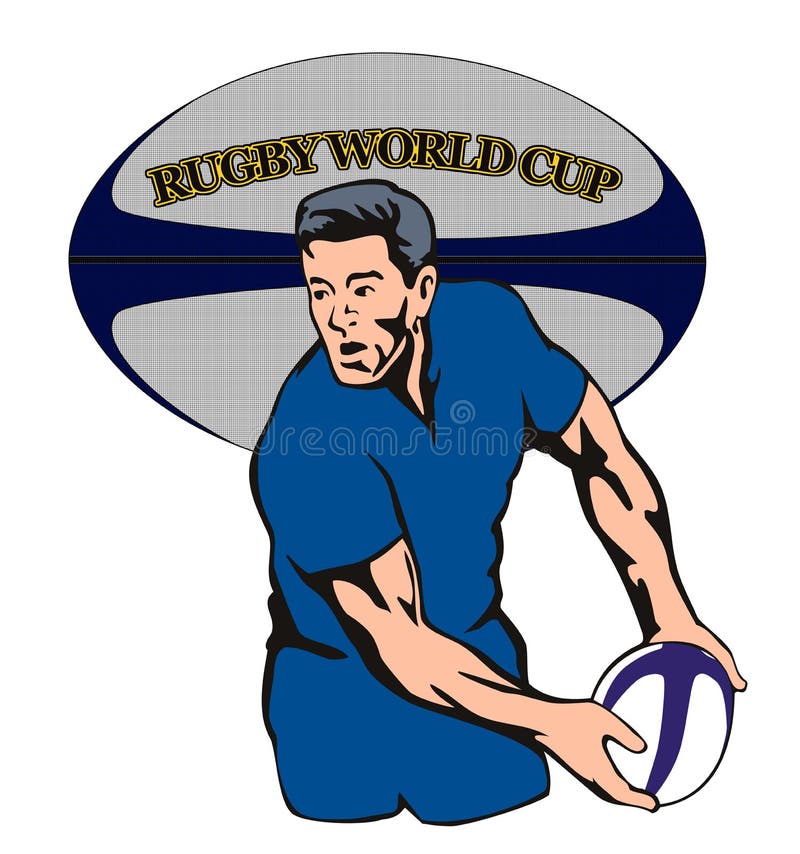 Rugby Player Passing Ball Picture. Image: 2922321